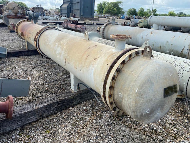 904 sq.ft., 100FV psi shell, Ward Tank & Heat Exchanger, 150FV tube ...