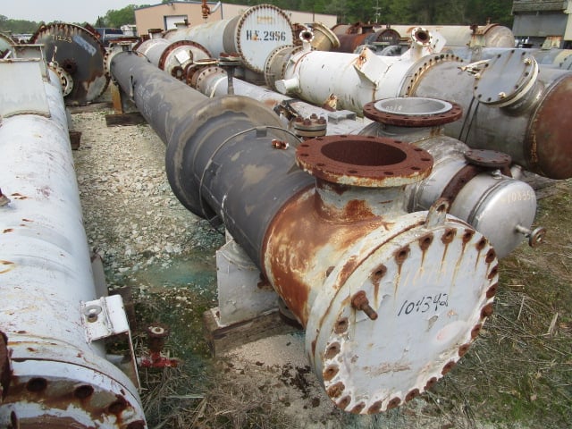 1340 sq.ft., 150 psi shell, 150 psi tube, Southern Heat Exchanger, 400 ... 1340 sq.ft., 150 psi shell, 150 psi tube, Southern Heat Exchanger, 400 ...