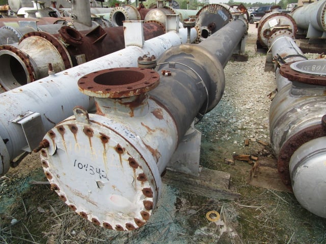 1340 sq.ft., 150 psi shell, 150 psi tube, Southern Heat Exchanger, 400 ... 1340 sq.ft., 150 psi shell, 150 psi tube, Southern Heat Exchanger, 400 ...