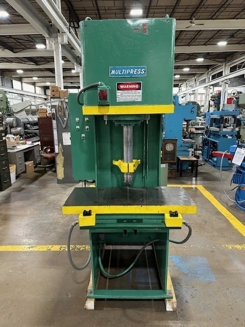 20 Ton, Denison Multipress #FH20-20H-C592E-FH-D244-CE2, hydraulic C ...