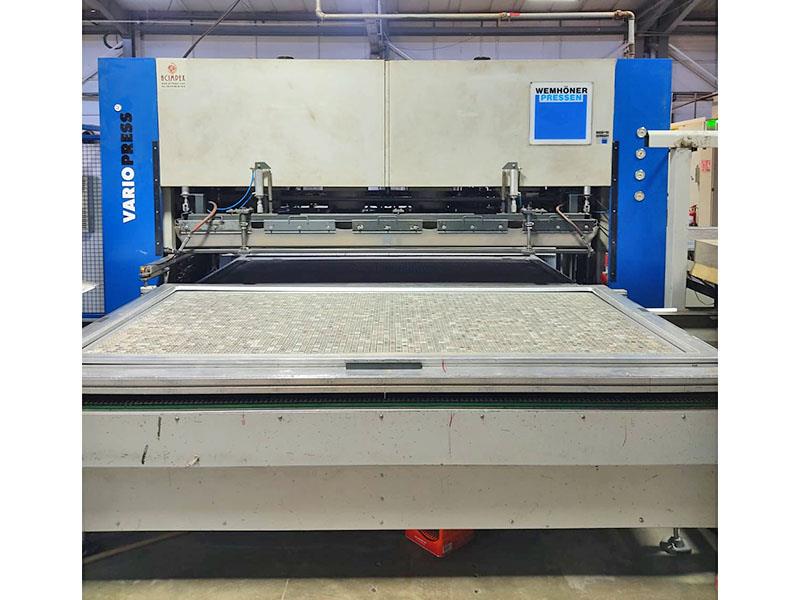 Wemhoner #Basic-1000-Plus, membrane press w/ 3-tray s, pin system, 4600 ...