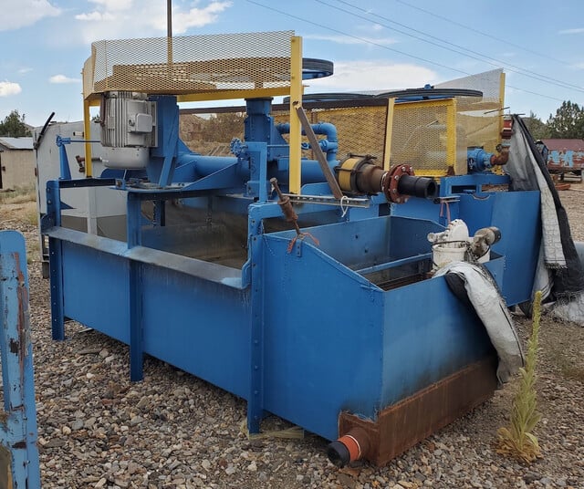 Agitair Flotation Cells, rubber wear parts, 3 sets of 2 cells, feed ...