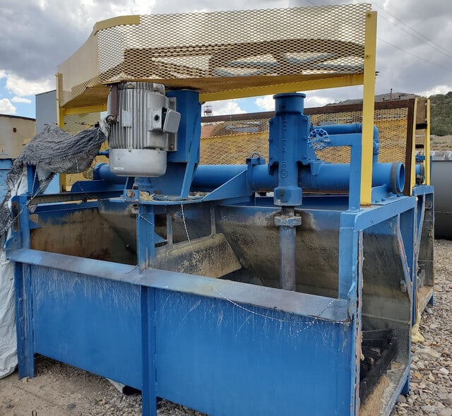 Agitair Flotation Cells, rubber wear parts, 3 sets of 2 cells, feed ...