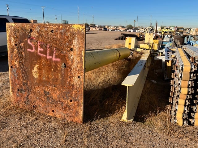 5 Ton, Conco, jib crane 18', 18' span, 18' hub, 3 ton Yale hoist, 2 ...