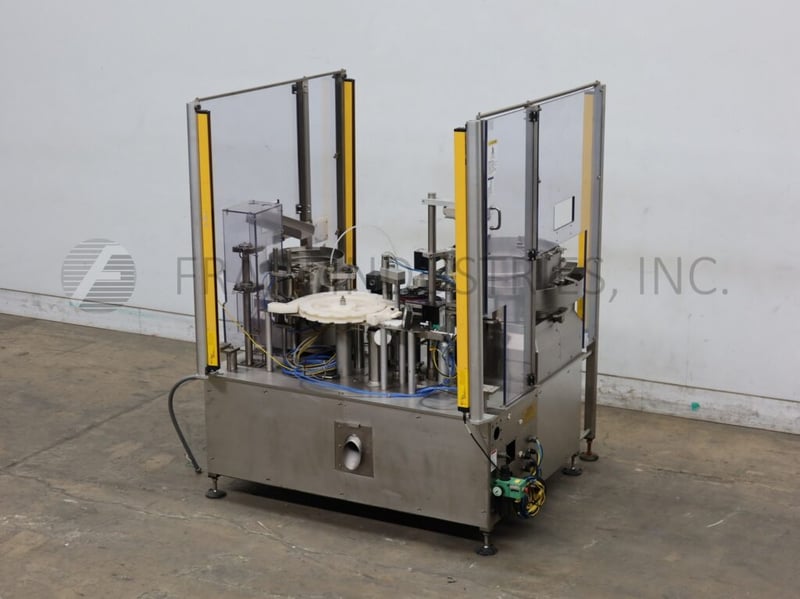 Filamatic #MNB-2000, Monoblock filler, tipper and capper, 20-60 ...