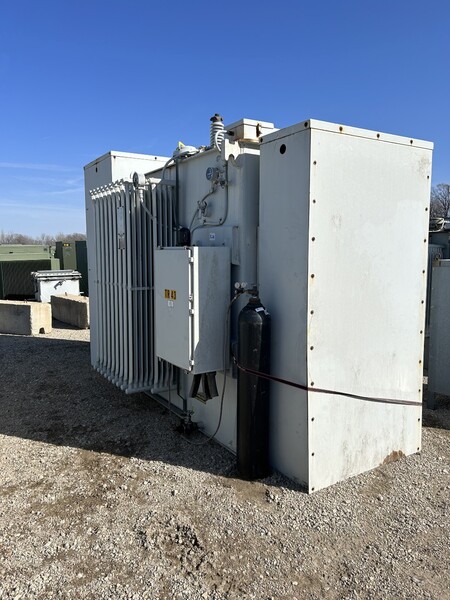 7500 KVA 34400 Primary, 4160Y/2400 Secondary, ABB Unit Substation S# ...