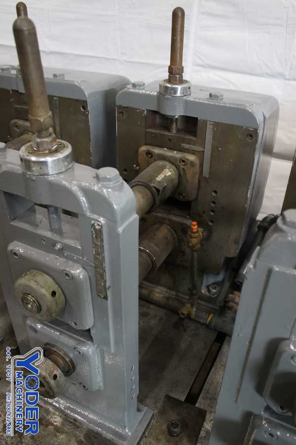 8 Stand, Yoder #M2-1/2, rollformer, 2-1/2" spindle diameter, 14" roll ...