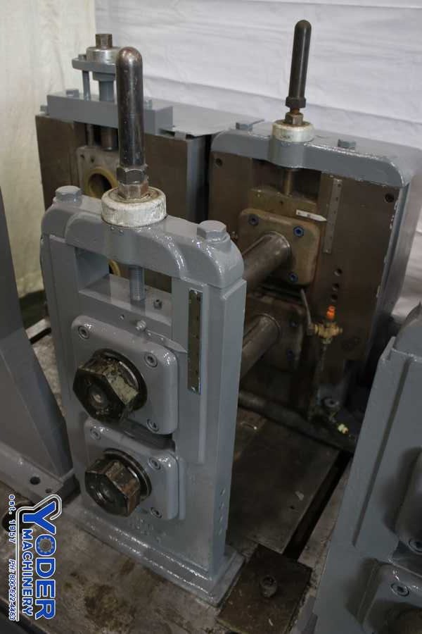 8 Stand, Yoder #M2-1/2, rollformer, 2-1/2" spindle diameter, 14" roll ...