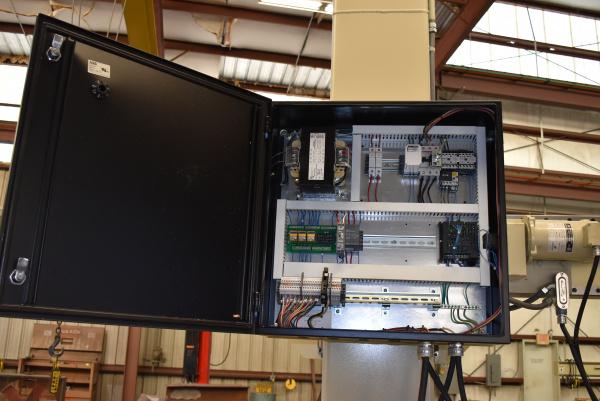 12' x 12' Pandjiris #1100, welding manipulator, power travel car ...