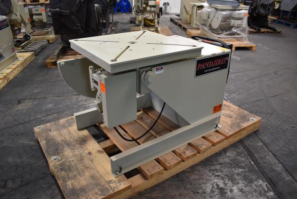 3000 lb. Pandjiris #30-6-AB, welding positioner, variable speed, fixed ...