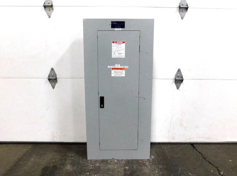 225 Amp. General Electric, AQU3302RCX, Spectra A-Series II panelboard ...