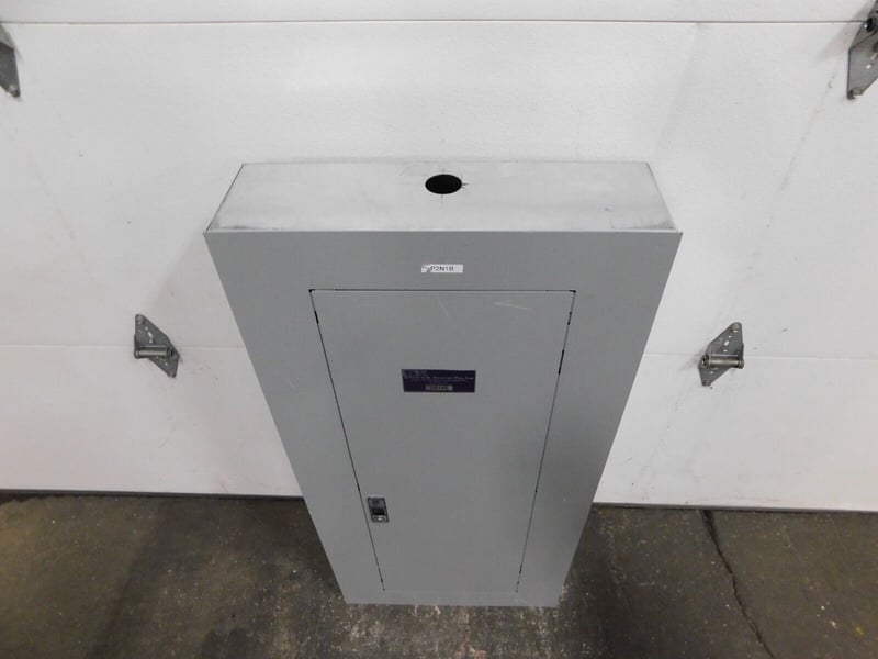 225 Amp. General Electric, AQU3302RCX, Spectra Reliagear panelboard, 4 ...