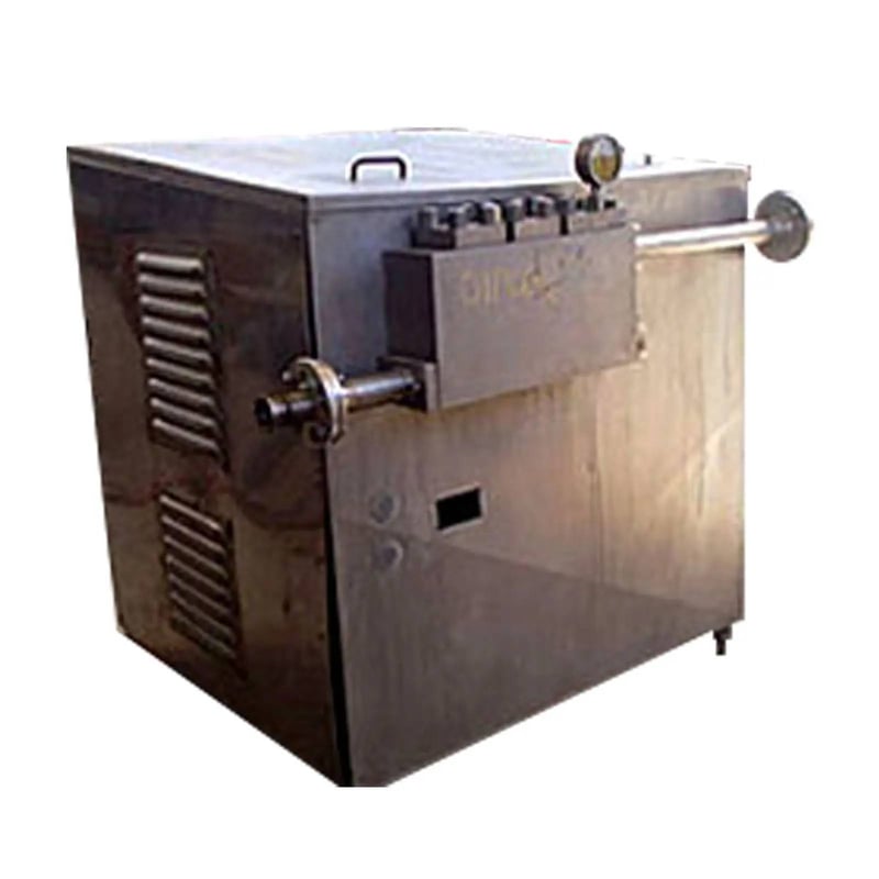 Bran & Lubbe, ball valve homogenizer unit, 30 GPH, 40 HP Reliance motor ...