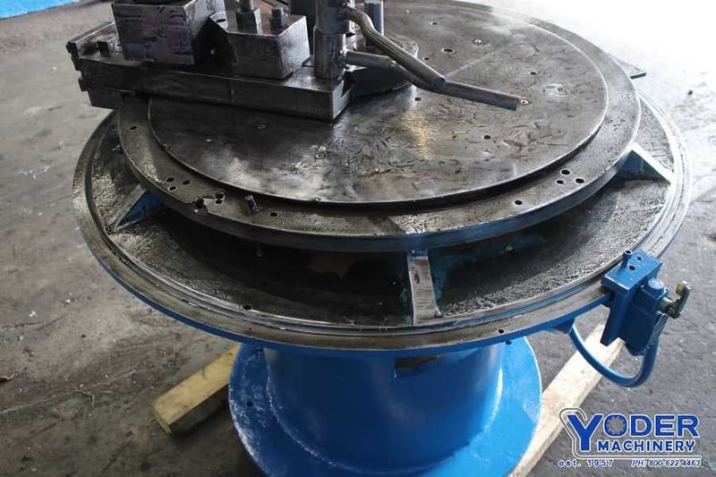 Pedrick #A-5, bender, 2" scheule 40 pipe, 2-3/8" x .187" wall tube, 1-1 ...