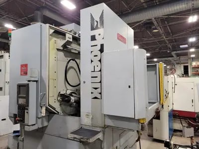 Gleason, Phoenix #400GH, CNC gear hobber, 18" dia capacity, Fanuc 150M ...