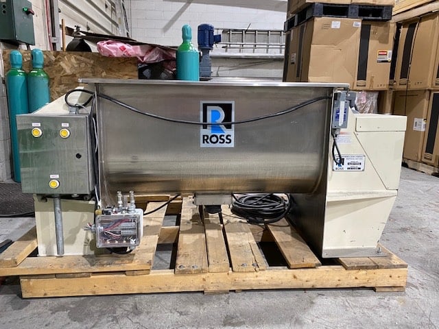 5 cu.ft. Charles Ross & Sons #42N-05S, sanitary ribbon blender, 5 HP ...