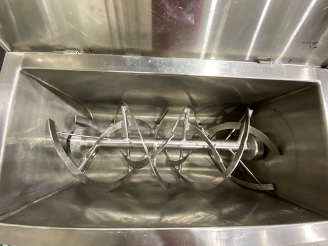 5 cu.ft. Charles Ross & Sons #42N-05S, sanitary ribbon blender, 5 HP ...