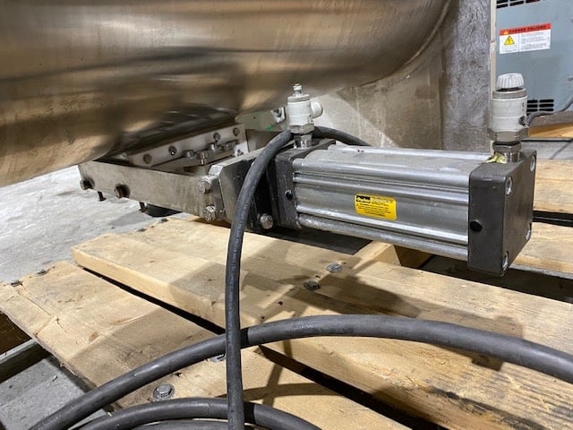 5 cu.ft. Charles Ross & Sons #42N-05S, sanitary ribbon blender, 5 HP ...