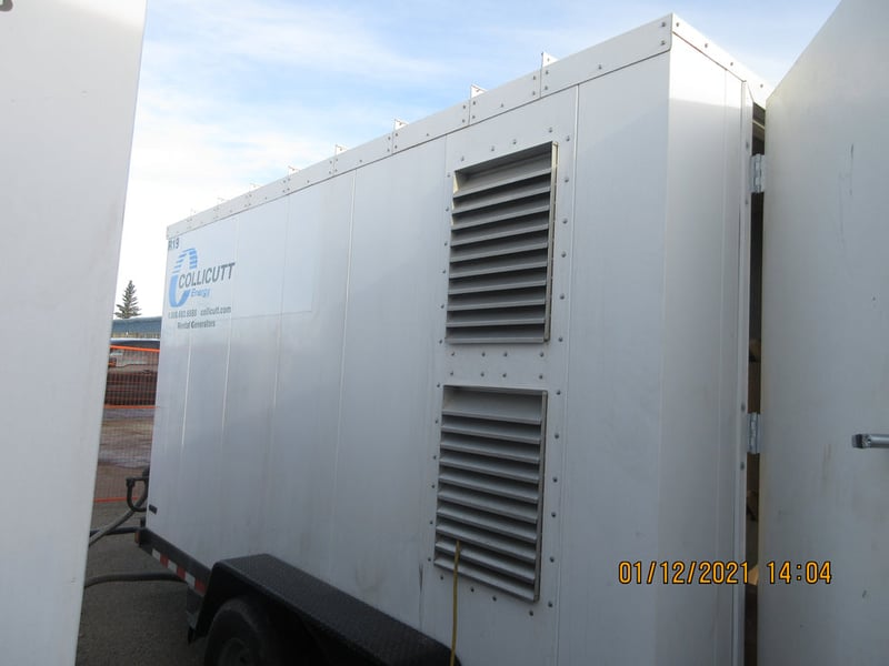 85 KW Caterpillar #3306NA, trailer generator set unit, continuous duty ...
