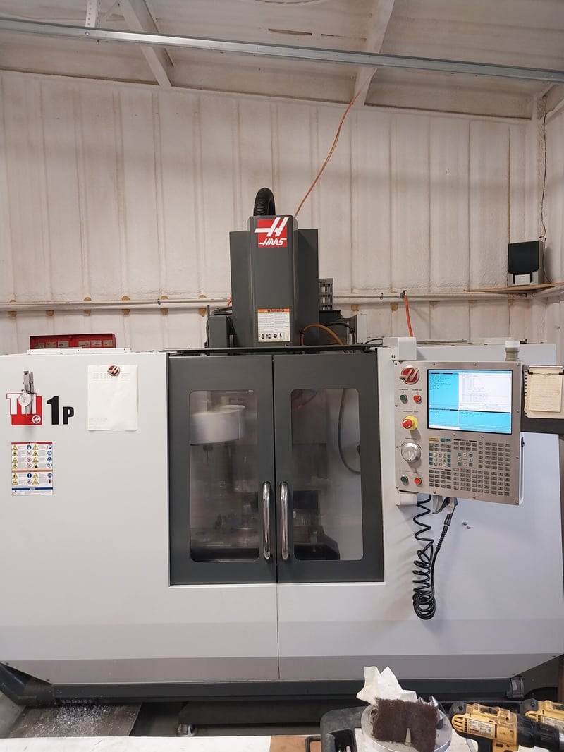 Haas #TM-1P, CNC vertical machining center, 10 automatic tool changer ...