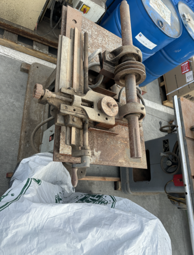 Yates American #50 Planer Head Set Up Stand for Sale | Surplus Record