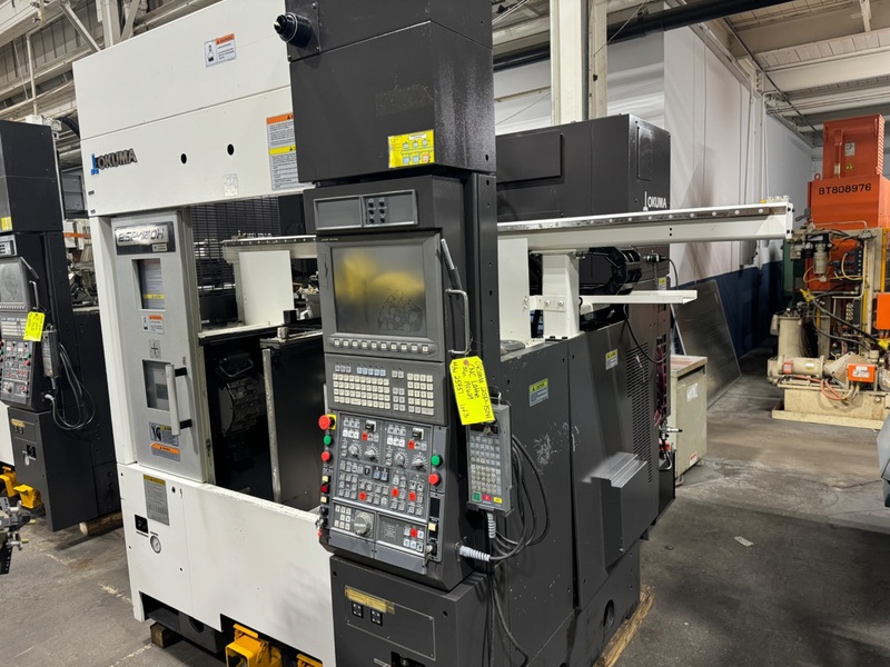 Okuma #2SP-150H, CNC lathe, OSP-P300L Control, 13.7" swing, 2" bar, 3 ...