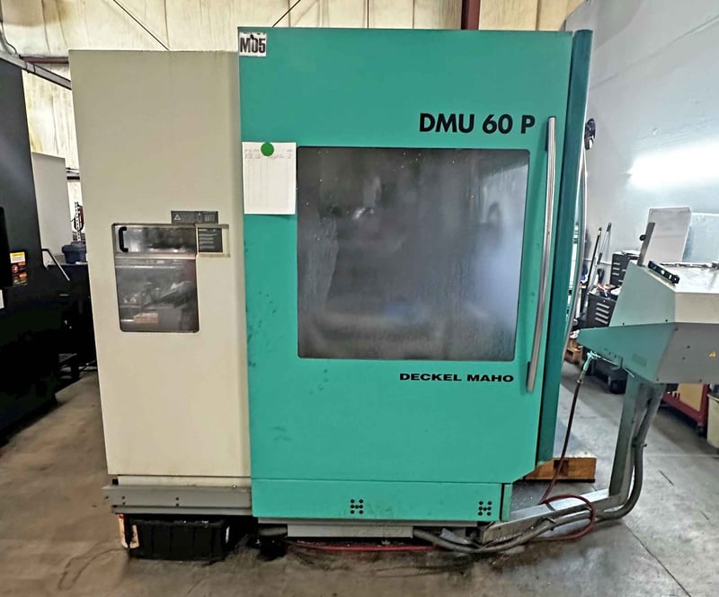 DMG Mori #DMU-60P, 5-Axis Universal Machining Center, 1998 for Sale ...