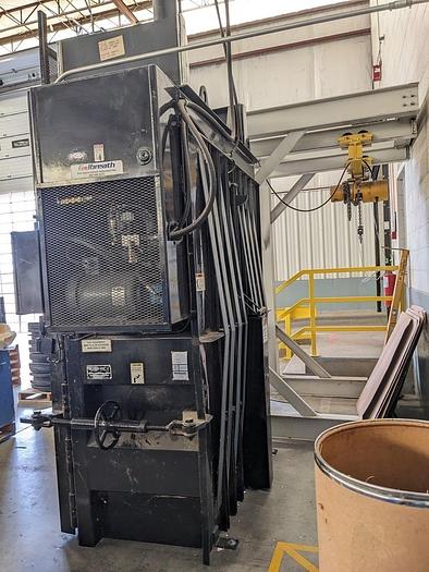 Galbreath #2200HD-3060, vertical baler, 10 HP, serial #7984-WVB0279 ...