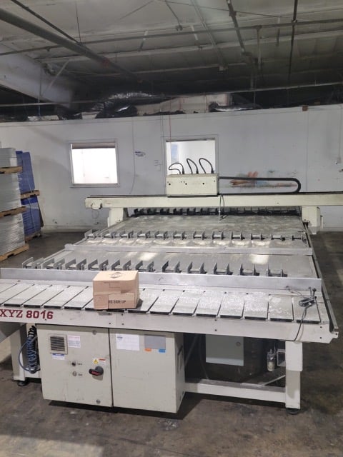 AXYZ #8016, CNC Router, 8' x 18' table, 10" gantry clearing, 5 HP, A2MC ...