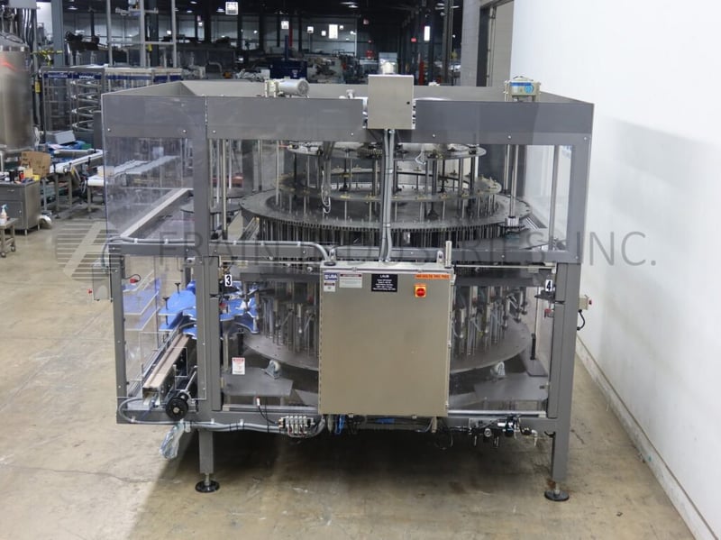 Laub #RPF300-30P Posifiller, 30 head, rotary, pressure assit, piston ...
