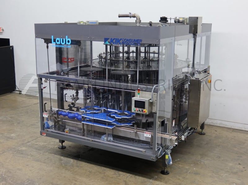 Laub #RPF300-30P Posifiller, 30 head, rotary, pressure assit, piston ...