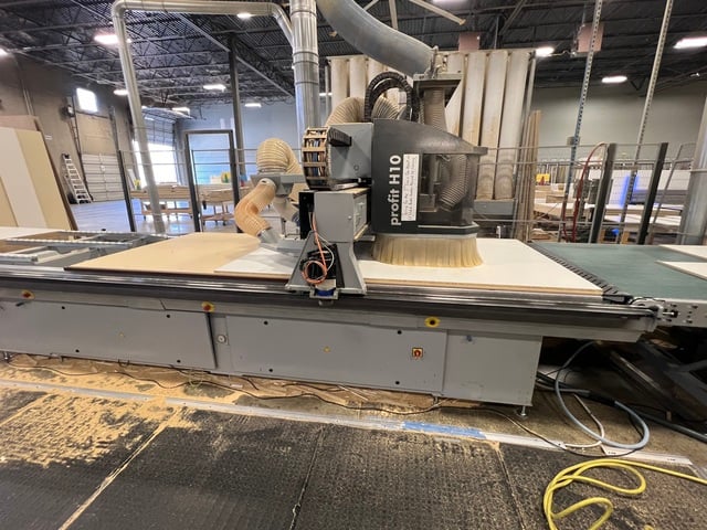 Felder #Profit-H10, CNC Router, (2) Vacuum Pumps, Tool Changer, Outfeed ...