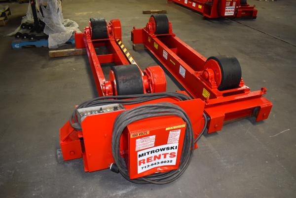 30 Ton, Weldwire #WWRD-30 / WWRI-30, turning rolls, 6"-16' diameter ...