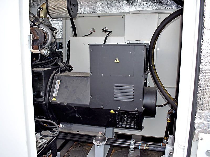 170 KW Mesa Solutions #11LT, Natural gas generator, sound attenuated ...