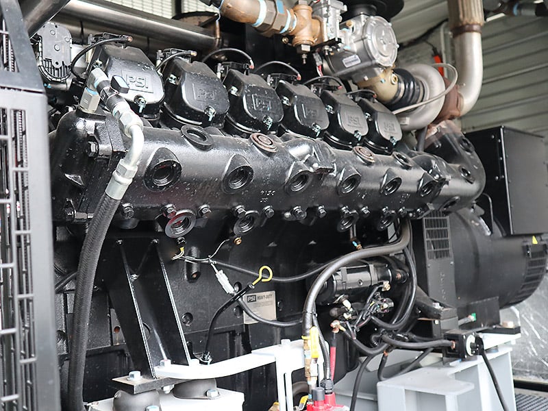 350 KW Mesa Solutions #22LT, Natural gas generator, sound attenuated ...