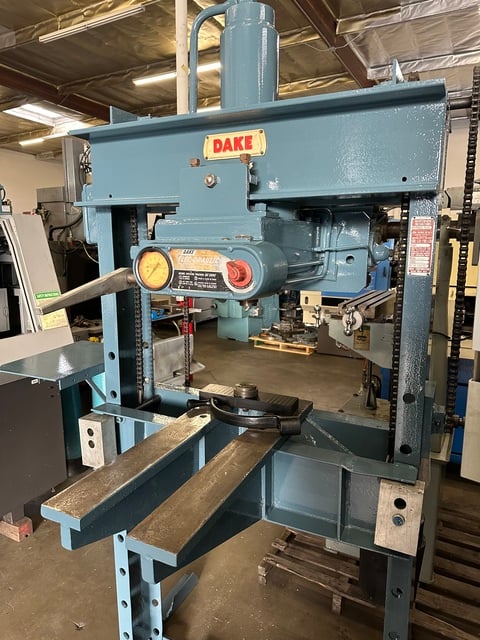 Dake #5-093A, H Frame Press for Sale | Surplus Record