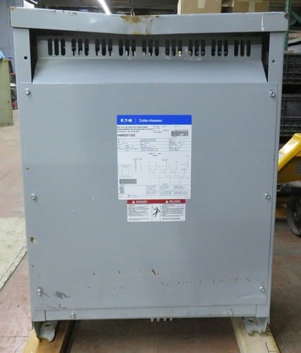 15 KVA 480 Delta Primary, 208Y/120 Secondary, Eaton V48M28T15EE ...