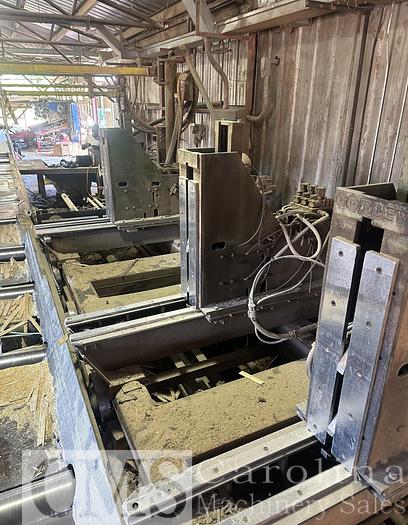 Complete Sawmill Corley Precision Taylor Comac Precision Roster Head Debarker For Sale