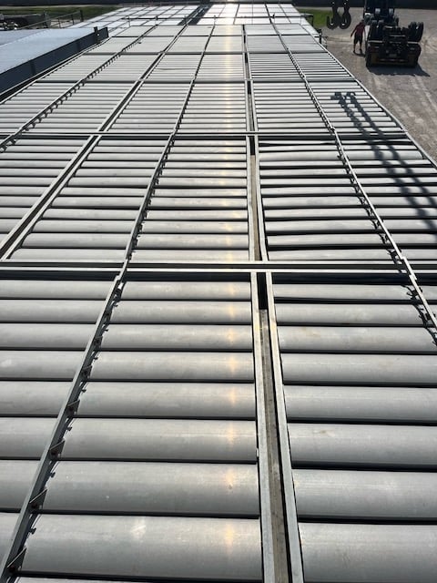 65801 sq.ft., 550 psi, Chart Cooler, Air Fin Cooler, 50 HP, 2 fans ...