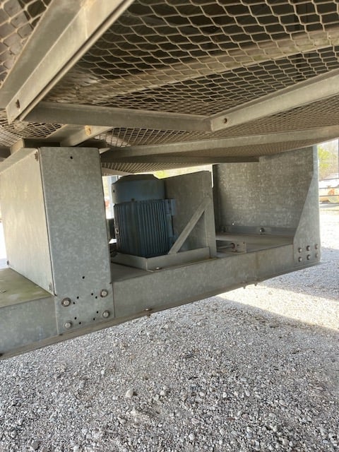 65801 sq.ft., 550 psi, Chart Cooler, Air Fin Cooler, 50 HP, 2 fans ...