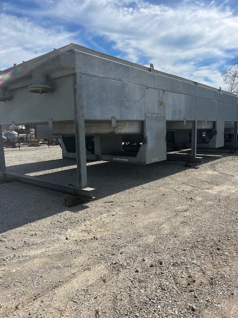 65801 sq.ft., 550 psi, Chart Cooler, Air Fin Cooler, 50 HP, 2 fans ...