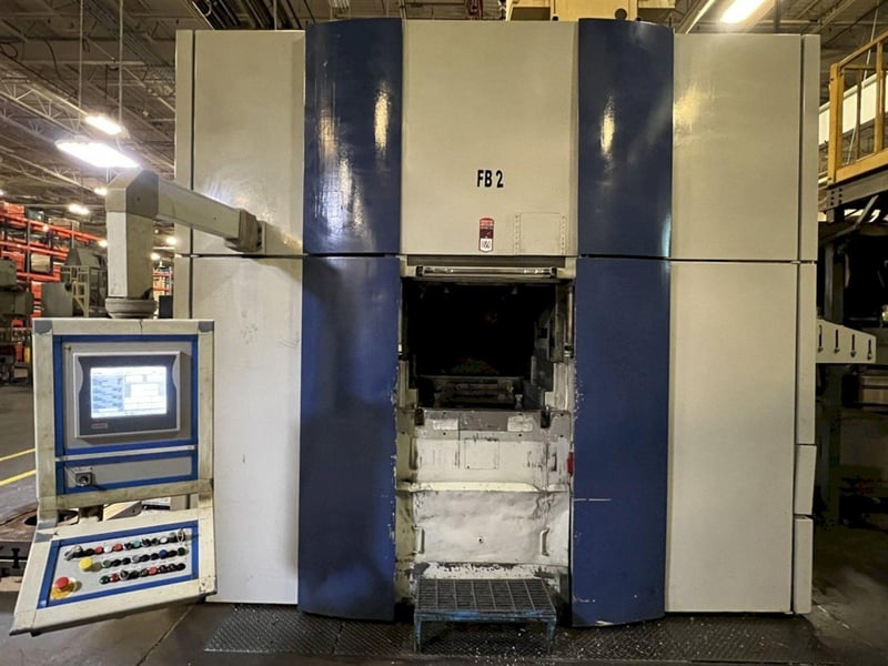 700 Ton, Feintool #HFA-7000, fine blanking press, 9.06" stroke ...