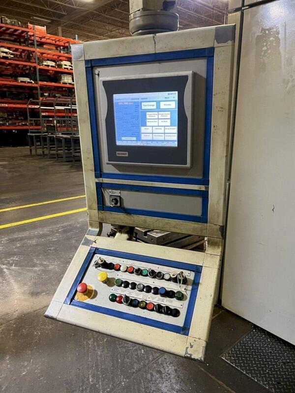 700 Ton, Feintool #HFA-7000, fine blanking press, 9.06" stroke ...