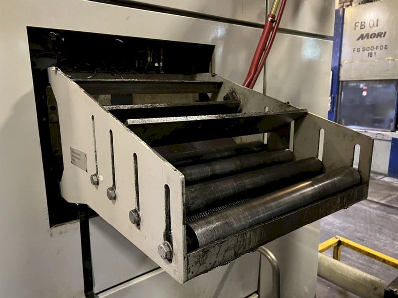 700 Ton, Feintool #HFA-7000, fine blanking press, 9.06" stroke ...