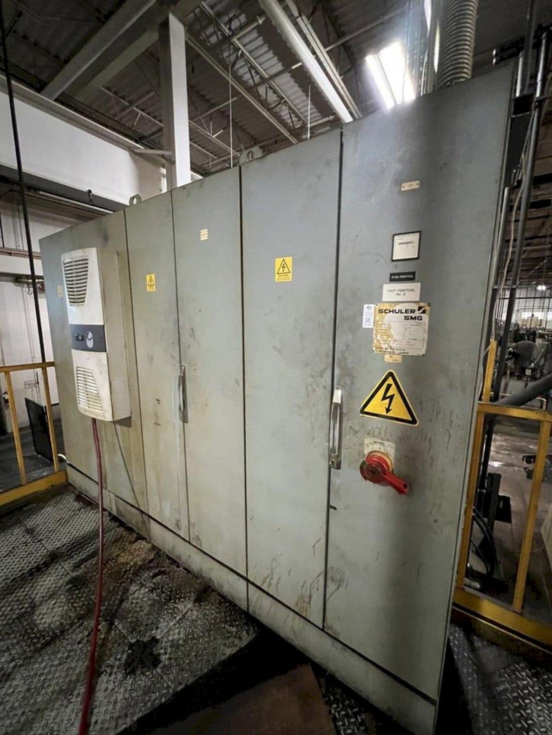 700 Ton, Feintool #HFA-7000, fine blanking press, 9.06" stroke ...