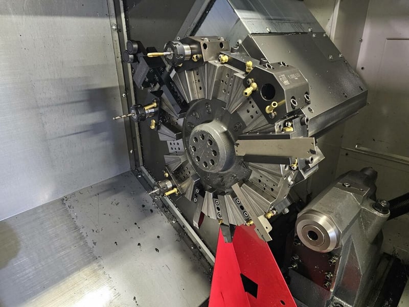 Haas #ST-15, CNC lathe, 16.5" swing, 8" chuck, 2.5" bar, 12 station ...