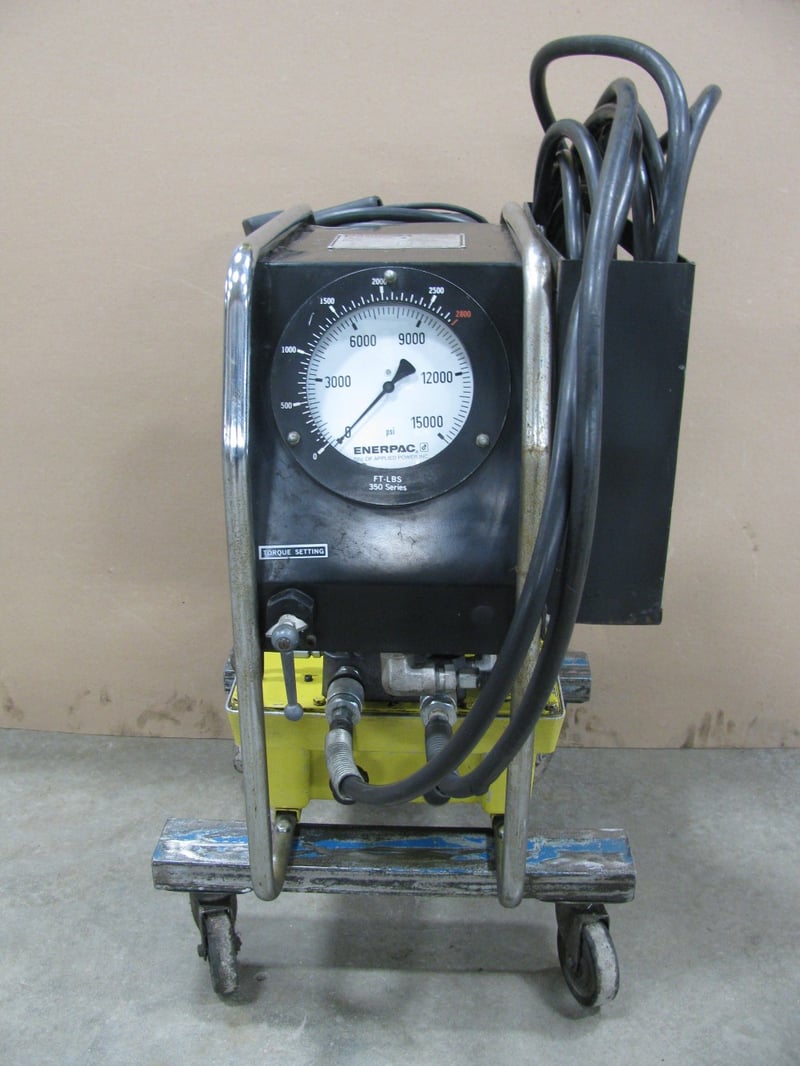 Hydraulic Torque Wrench Pump and Torque Wrench (Enerpac 10000 PSI) For ...
