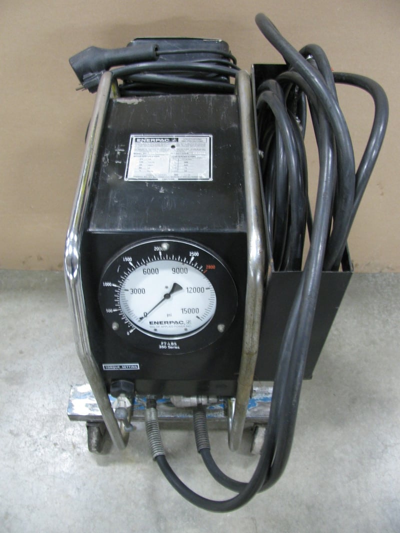 Hydraulic Torque Wrench Pump and Torque Wrench (Enerpac 10000 PSI) For ...