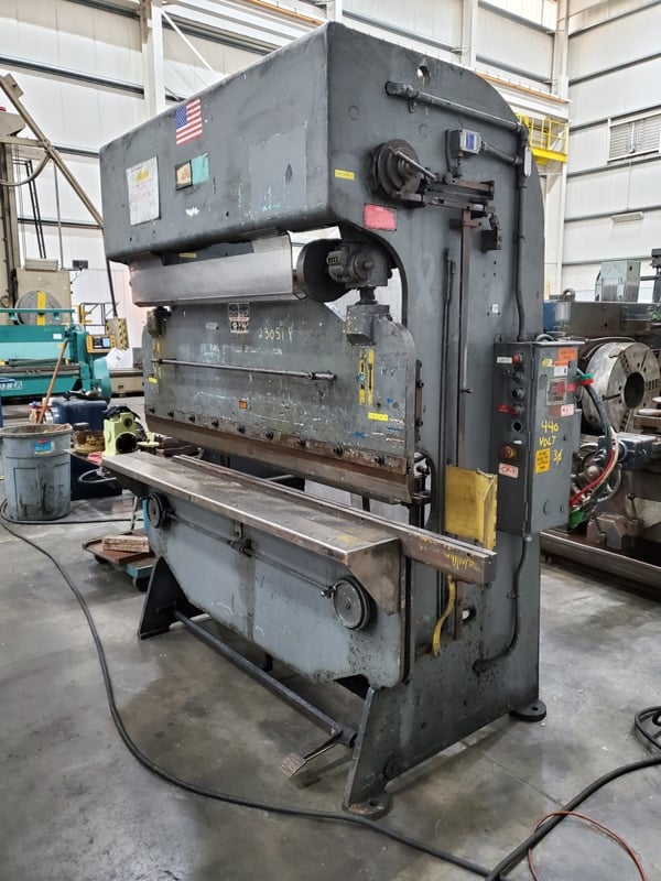 35 Ton, DiAcro #14-72-Hydra-Power-M72, hydraulic press brake, 6 ...