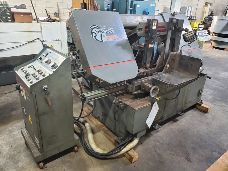 18" x 18" Marvel Spartan #PA18/3, automatic horizontal band saw, 18 ...